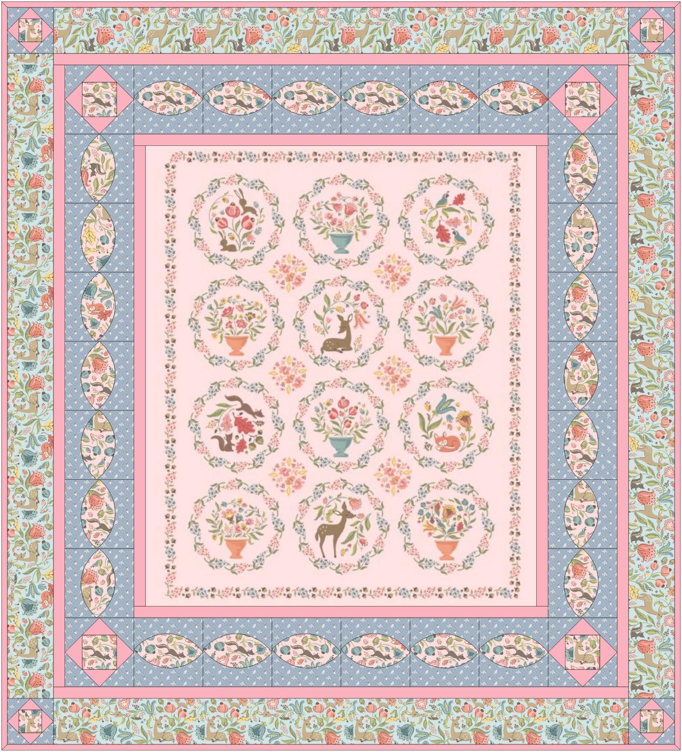 Wildwood Dwellings Panel Pattern - PDF Download