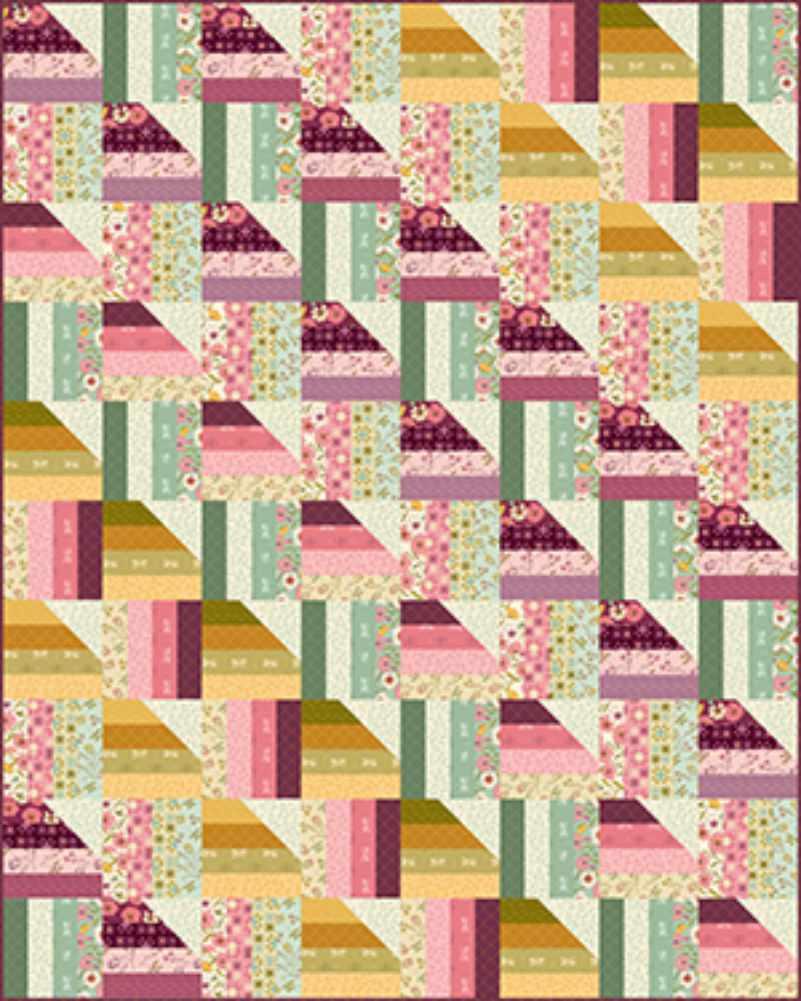 Meadow Walk Quilt Pattern, FREE Pattern Download