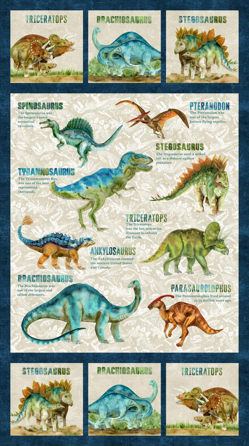 Northcott, Dino Roar, Main Panel